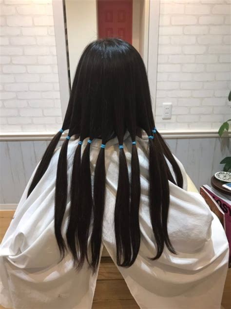 ヘアドネーションと一緒にヘアカラー 仙台市錦町にある美容室ヘアサロンtokotoko（トコトコ）