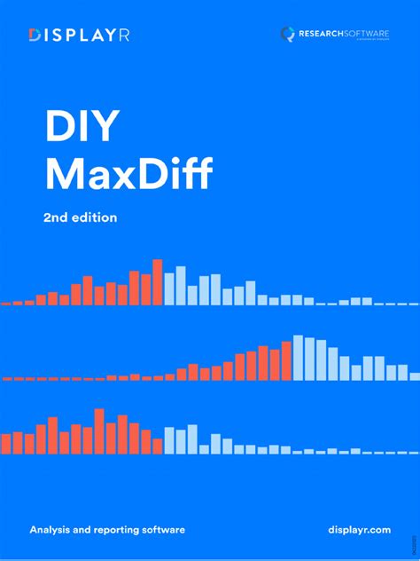 Diy Maxdiff 2023 04 27 Pdf Survey Methodology Sampling Statistics