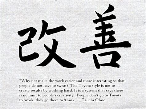 Taiichi Ohno Lean Six Sigma Lean Manufacturing Business Quotes