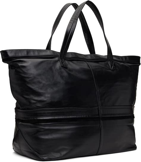 Xlim Black Ep6 01 Leather Duffle Bag Xlim