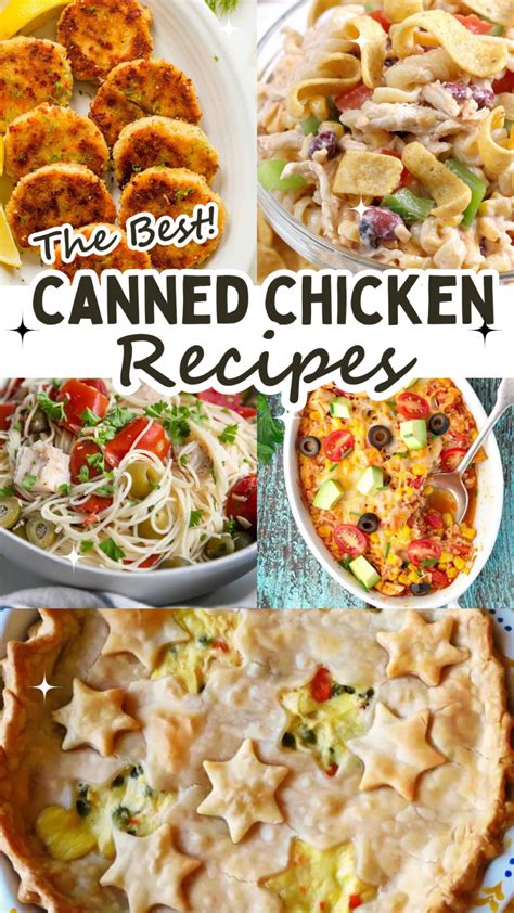Canned Chicken Recipes Sparkles To Sprinkles