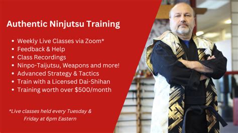 Ninpo Masterclass Online Ninja Academy