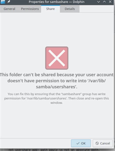 Getting The Infamouse Net Usershare Usershares Are Currently Disabled Applications