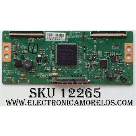 T Con Lg 6871l 4293e 6870c 0647a 4293e Modelo 43uh6100 Uh