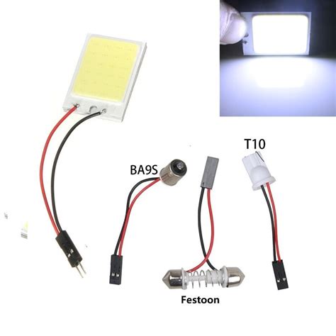 모든 자동차 조명용 커넥터 와이어 케이블 Led 패널 돔 조명 소켓 플러그 핀 어댑터 Festoon T10 Ba9s T4w