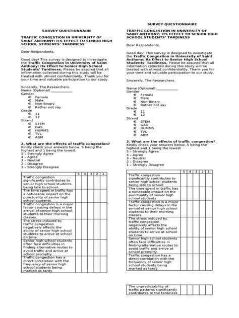 Print Survey Pdf