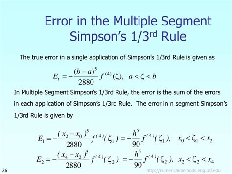 ppt simpson s 1 3 rd rule of integration powerpoint presentation