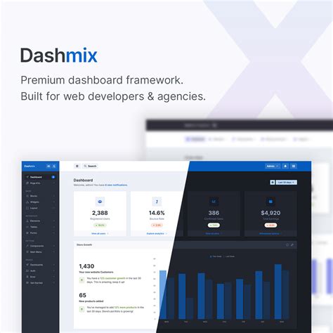 Dashmix Bootstrap 5 Admin Dashboard Template And Laravel 11 Starter Kit