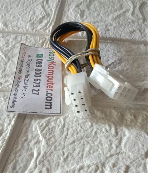 Jual Kabel Atx 8 Pin Male Female Cpu Rosy Computer Malang
