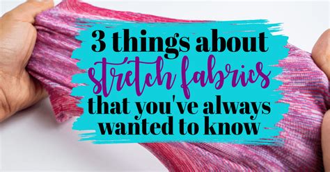How To Sew Stretch Fabrics Sewing Blog Sew Magazine