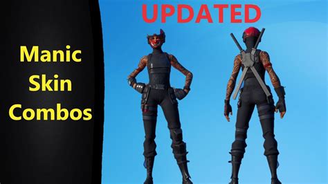 Updated Manic Skin Combos In Fortnite Youtube