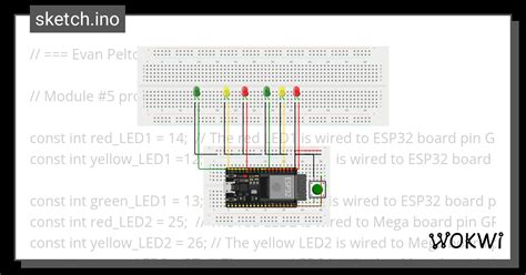 Evan Pelton Week4 Copy Wokwi Esp32 Stm32 Arduino Simulator