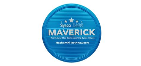Hashanthi Rathnaweera On Linkedin Team Award For Demonstrating Sysco Values Sysco Labs