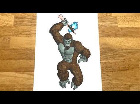 How To Draw King Kong Full Body YouTube