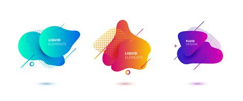 Gradient Abstract Banners With Flowing Liquid Shapes 280010 Vector Art At Vecteezy
