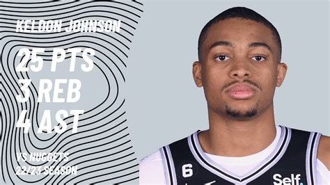 Keldon Johnson Vs Denver Nuggets 5 11 2022 Youtube