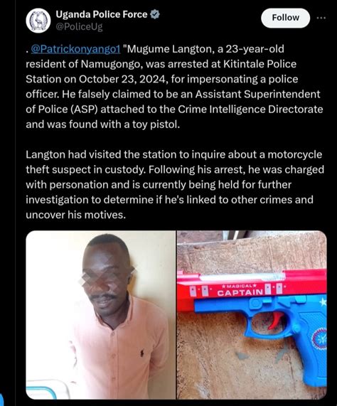 Man Storms Police Station With A Toy Pistol To Free A Suspected Thief