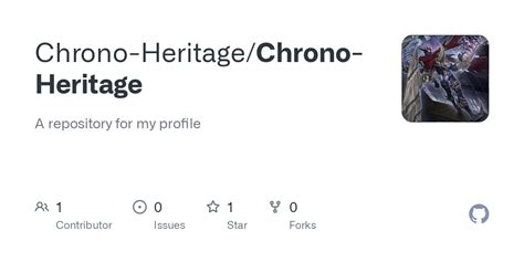 Github Chrono Heritage Chrono Heritage A Repository For My Profile