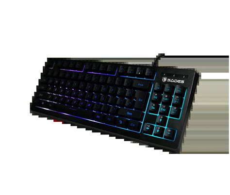 Keyboard Gaming Sades Membrane Sabre Sodagar Komputer