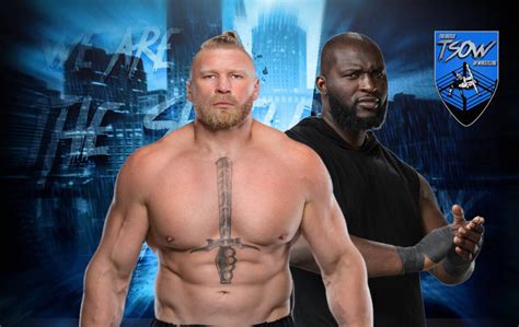 Brock Lesnar vs Omos è ufficiale per WrestleMania 39