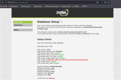 Install DVWA On Kali Linux Step By Step GoLinuxCloud