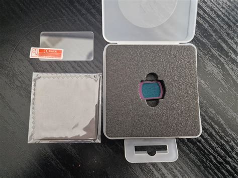 4 Pack Magnetic Effect Filter Set Compatible With Dji Osmo Pocket 3 Black Diffusion 1 4 Blue