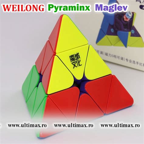 Moyu Weilong Pyraminx Magnetic Standard Maglev Special Pyraminx