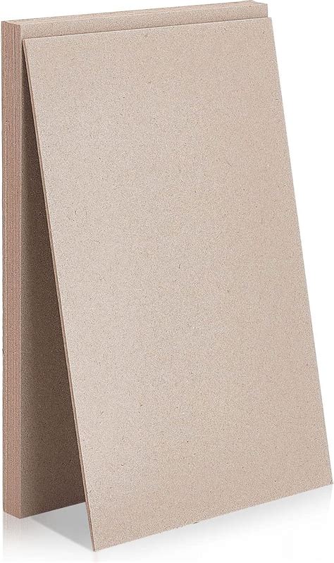 8pcs Chipboard Sheets Rectangle Kraft Paper Book Board Cardboard Sheets