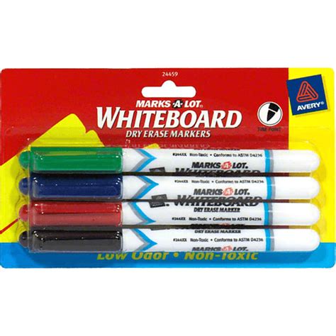 Marks A Lot Marks A Lot Whiteboard Dry Erase Markers Fine Point Colors Shop Apples Market