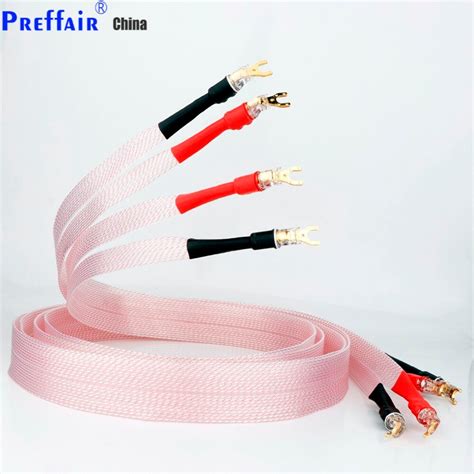 Preffair Nordost Vahalla 7N OCC Copper Silver Plated Loudspeaker Cable