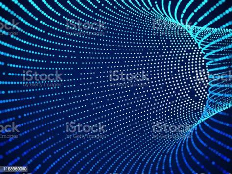 Abstract Visualization Artificial Intelligence Or Big Data Digital Technology Concept Stock