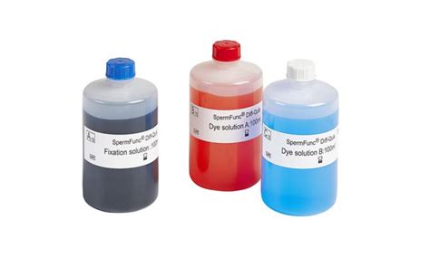 Simple Use Diff Quik Stain Kit For Spermatozoa Morphology 100ml Kit