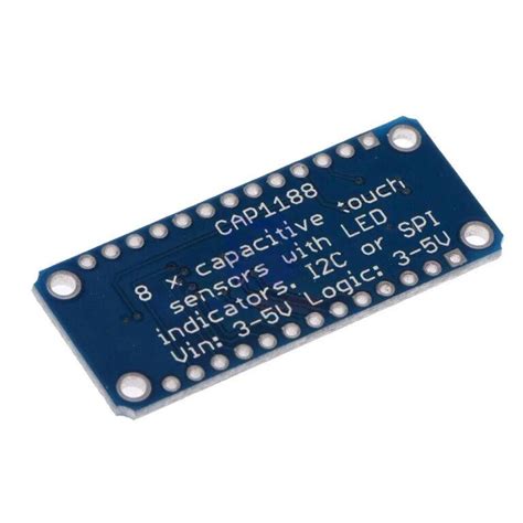 CAP Key Capacitive Touch Sensor Breakout Module SPI I C Captouch LED For Arduino RoboticsDNA