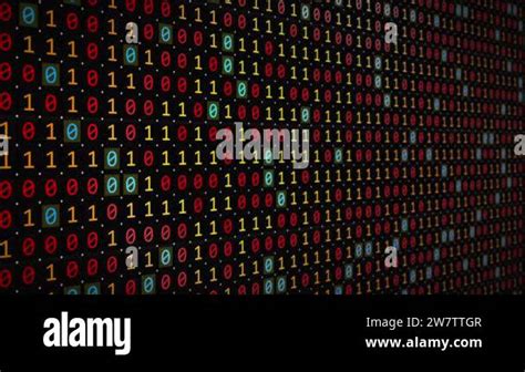 Background Based On Binary Code Technology Protecting Digital Data From Hacking And Viruses