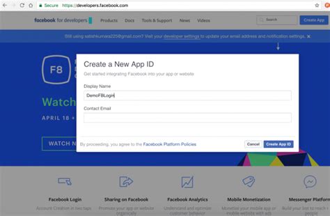 Integrate Facebook Login Into A React Native Ios App Stacktips