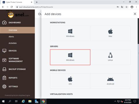 How To Install Acronis On Windows Server 2019