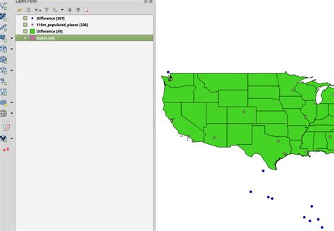 Points And Polygons Difference Issue Qgis Geographic Information