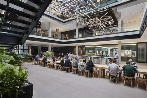 The Return Of The Office Cafeteria Means More Social Workplaces
