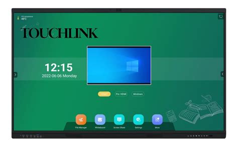 Touchlink Interactive Flat Panel Tfl9800 Tkdn Id