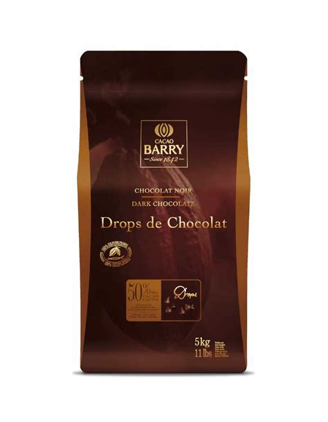 Шоколадные капли Chocolate Drops Cacao Barry (5 кг) купить в интернет ...