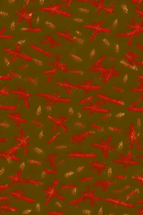 Red Theater Curtain Fabric Texture Background Christmas Watercolor Inky