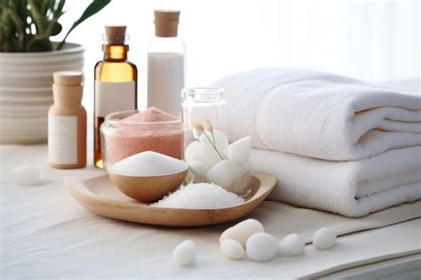 Premium Photo Beauty Treatment Items For Spa Procedures Massage