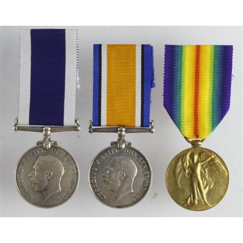 Bwm And Victory Medal K 50109 W Leeson Sto 2 Rn With Gv Naval Lsgc