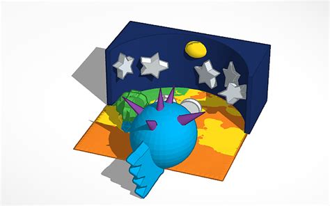 3d Design Инопланетные растения и животные Tinkercad