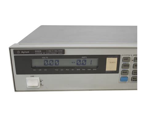 Agilent Technologies 6060b 3 60v0 60a 300w System Dc Electronic Load