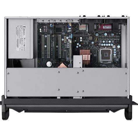 4u Black Enterprise Short Depth Server Chassis Pci Case