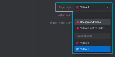 Slider Revolution Manual Adding And Configuring Media Actions
