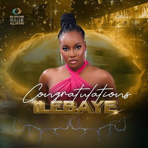 10 Things To Know About BBNaija All Stars Winner Ilebaye Sahel Standard