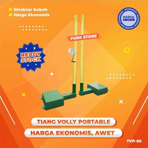 Jual Tiang Voli Portabel Tvp 05 Tiang Voly Lapangan Outdoor Indoor Di