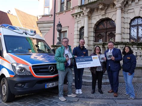 Stadt Kaufbeuren Bauer Verlag Unterstützt Wünschewagen Mit Spende